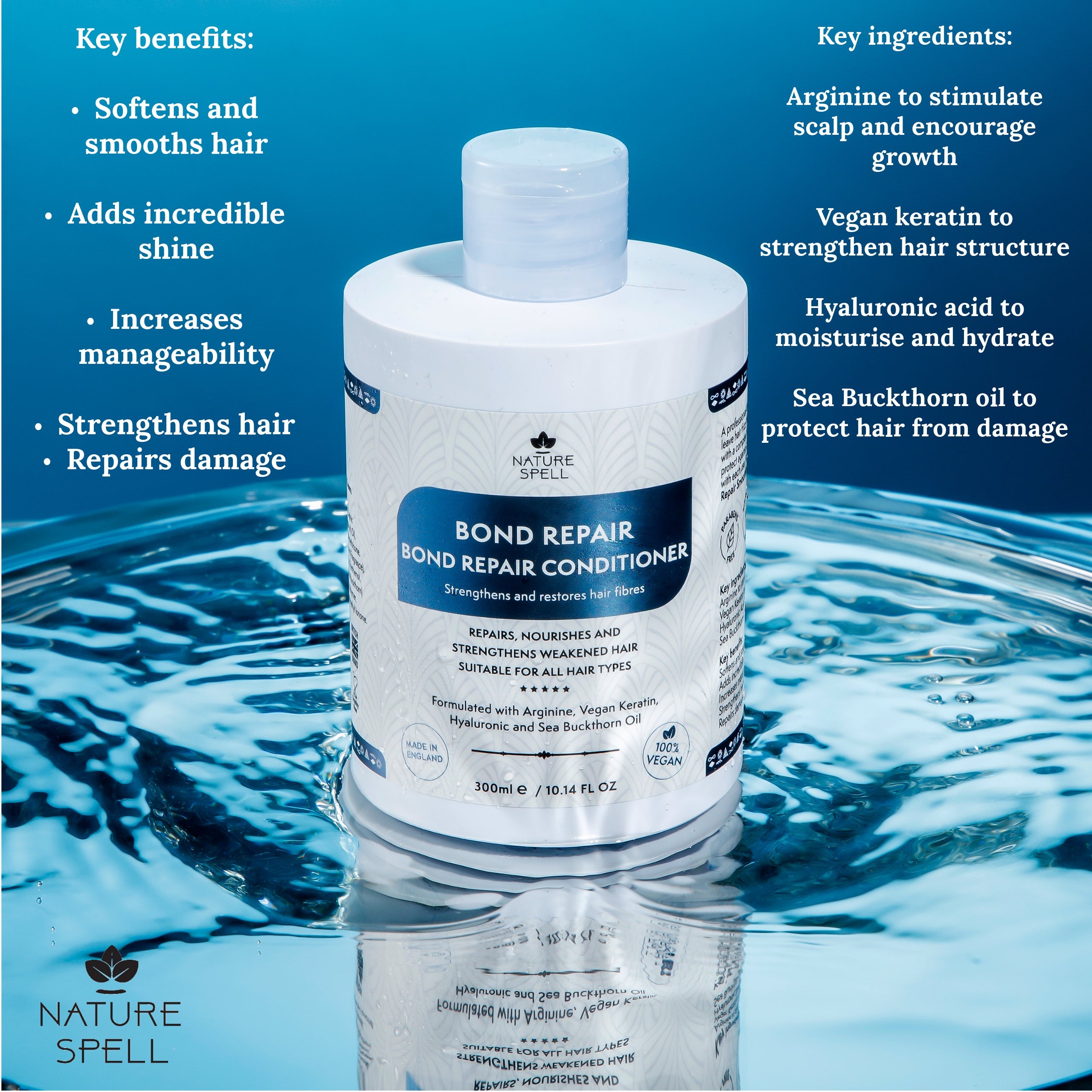 Bond Repair Shampoo & Conditioner Duo – Nature Spell USA