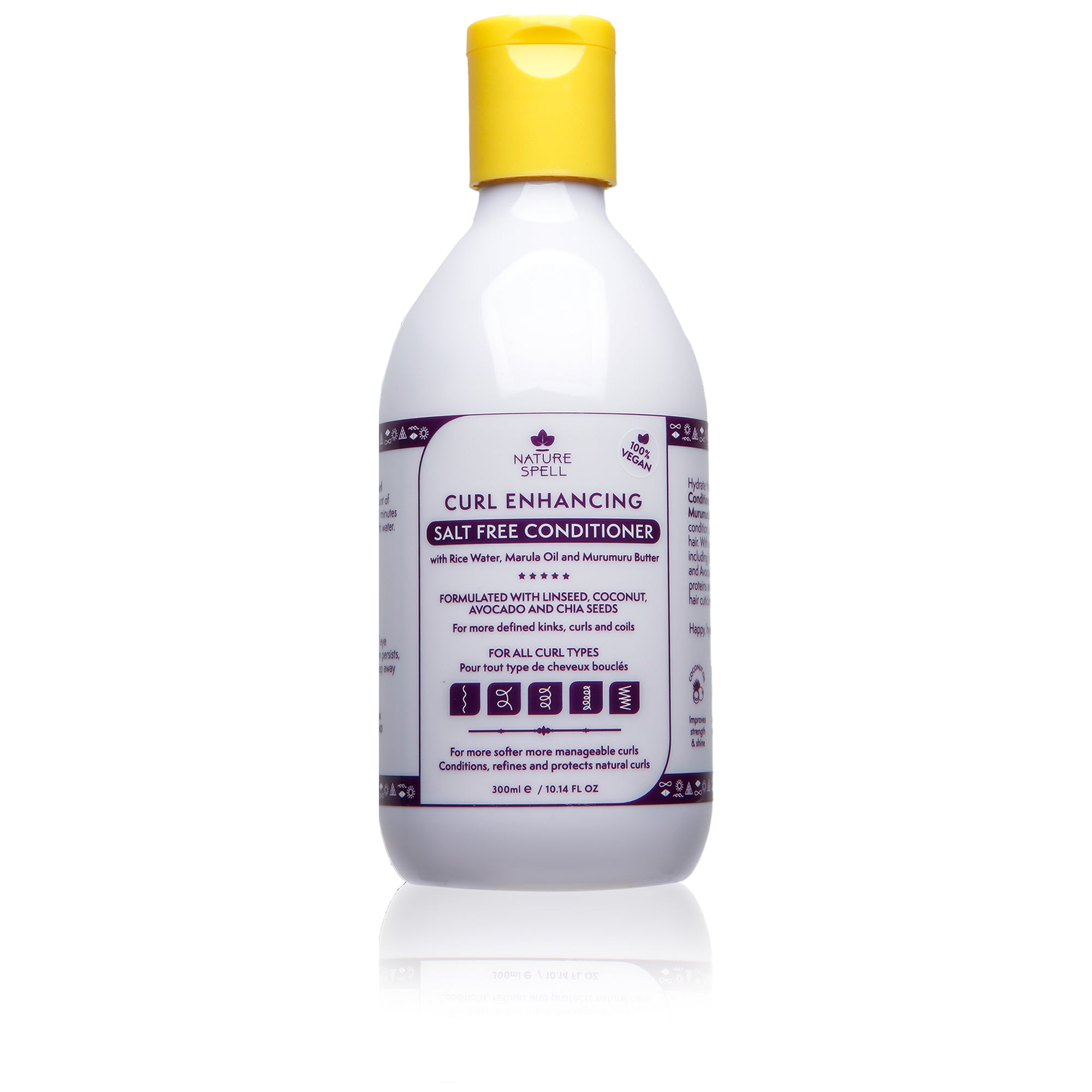Curl Enhancing Salt Free Conditioner – Nature Spell USA