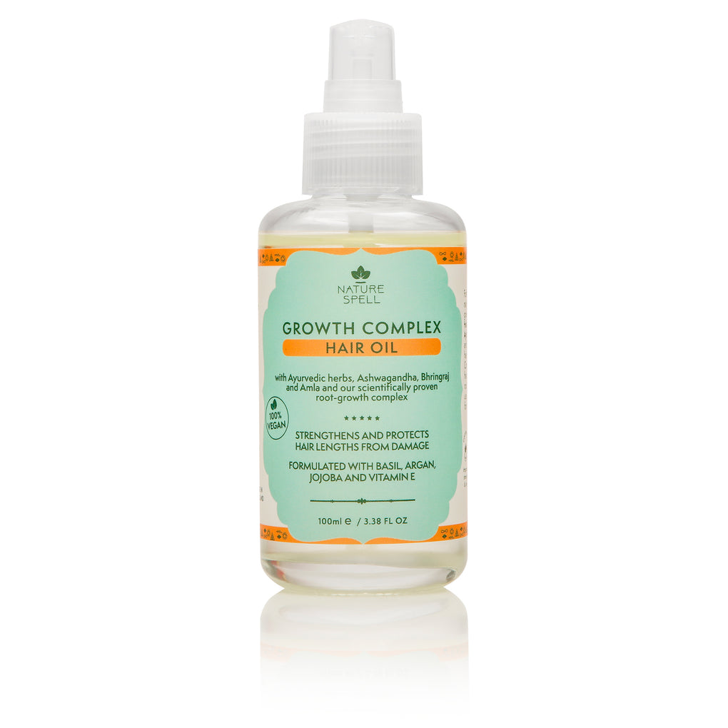 Nature Spell - Ayurvedic Hair Oil for Growth and Nourishment – Nature ...