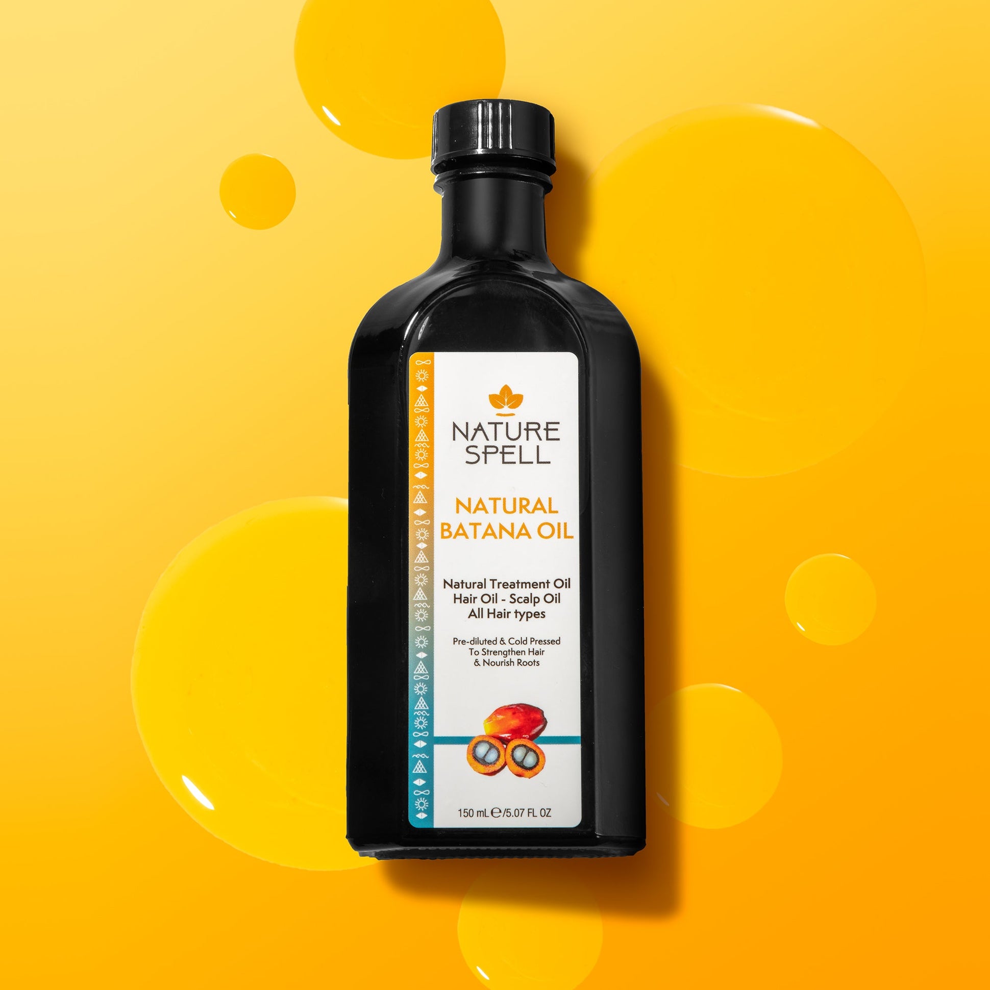 Natural Batana Hair Oil – Nature Spell USA