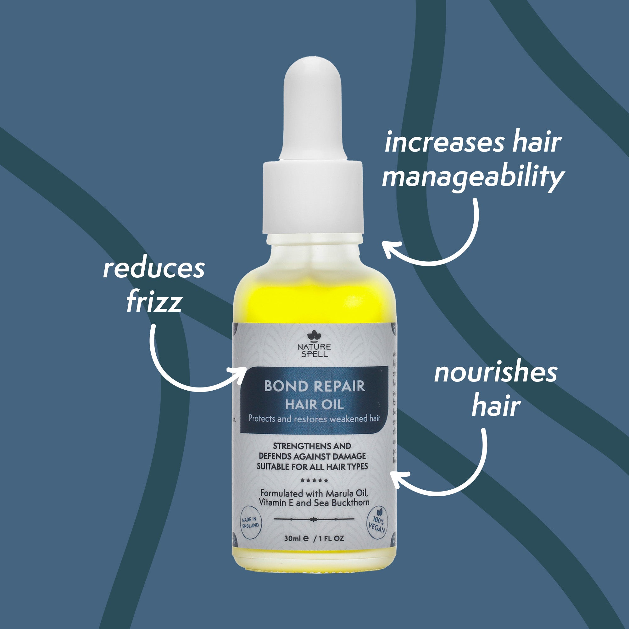 Bond Repair Hair Oil No.5 – Nature Spell USA