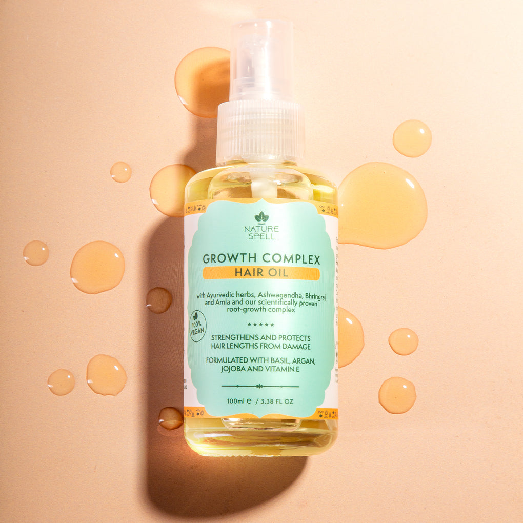 Nature Spell - Ayurvedic Hair Oil for Growth and Nourishment – Nature ...