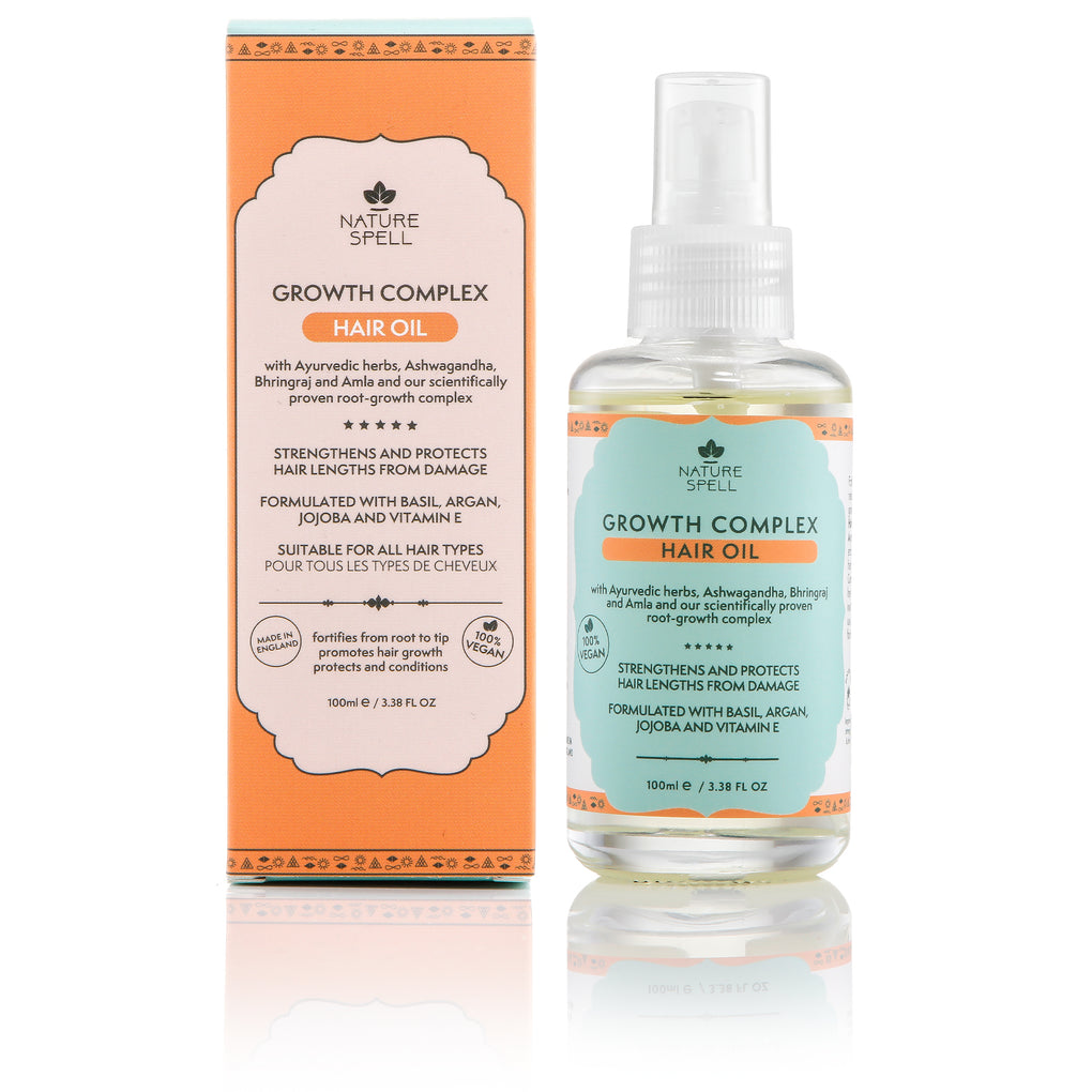 Nature Spell - Ayurvedic Hair Oil for Growth and Nourishment – Nature ...