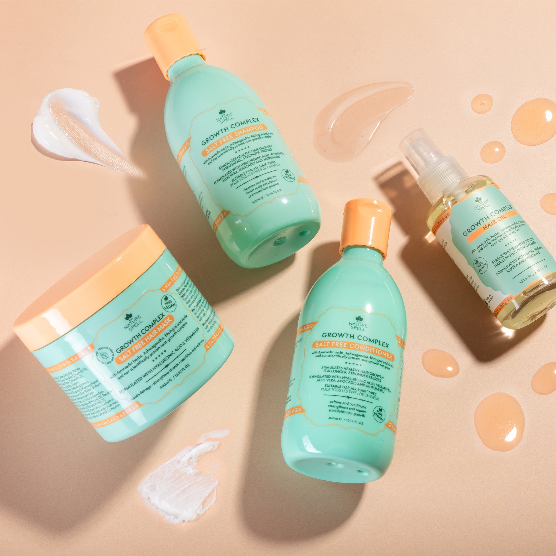 Nature Spell - Ayurvedic Hair Oil for Growth and Nourishment – Nature ...