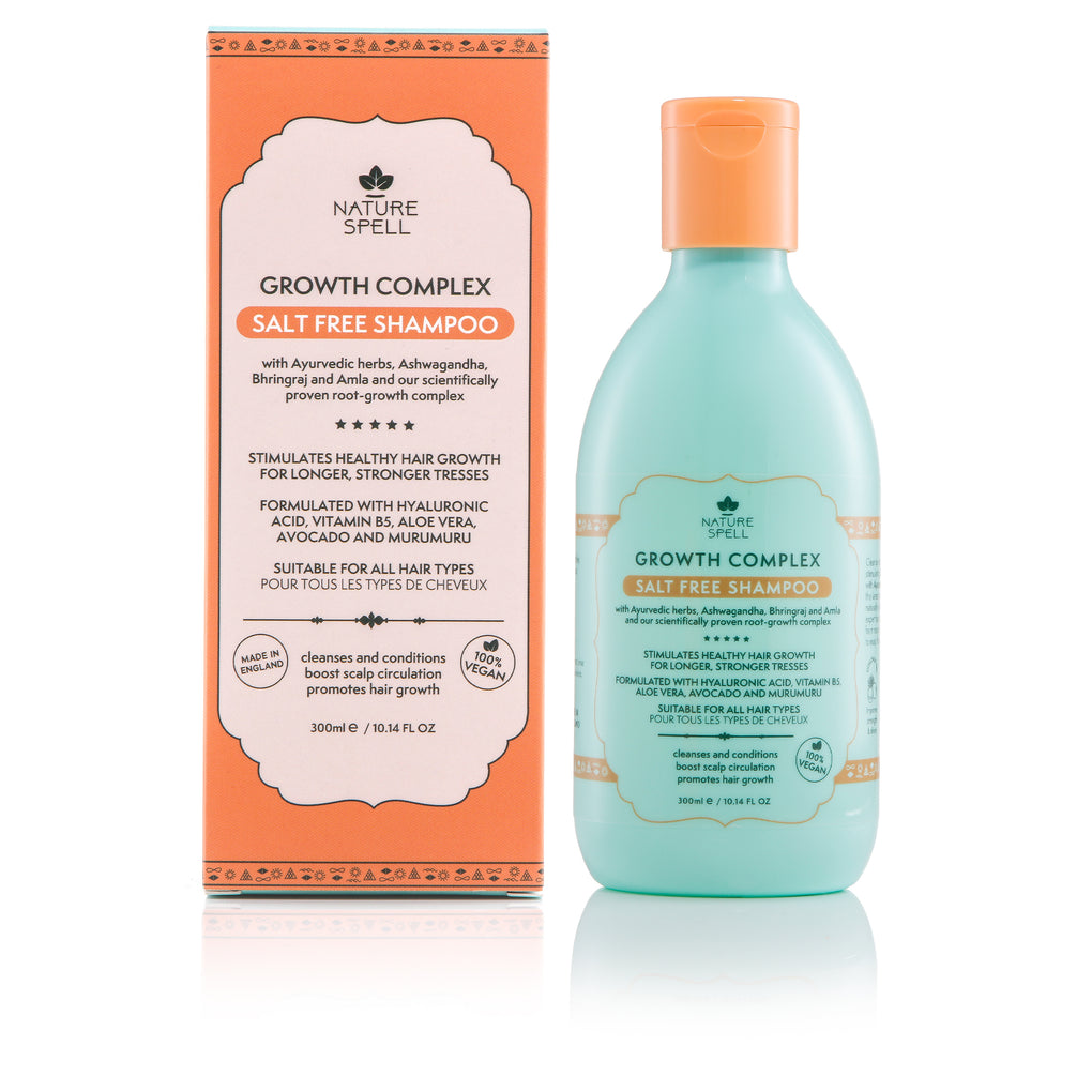 Growth Complex Salt Free Shampoo – Nature Spell USA