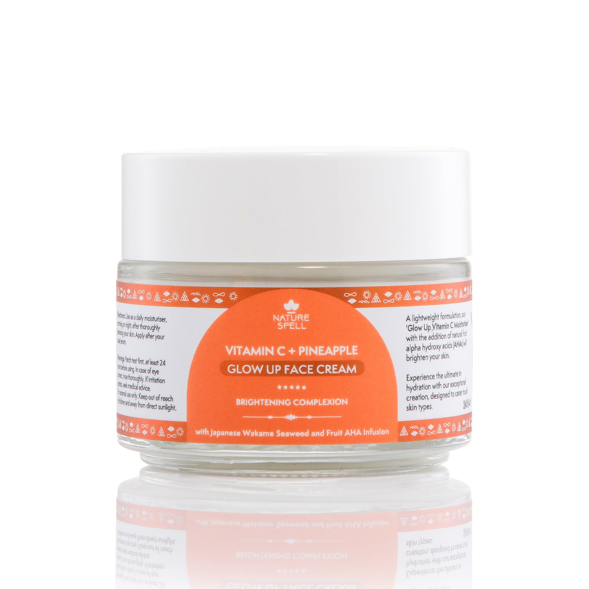 Vitamin C & Pineapple Glow Up Face Cream – Nature Spell USA