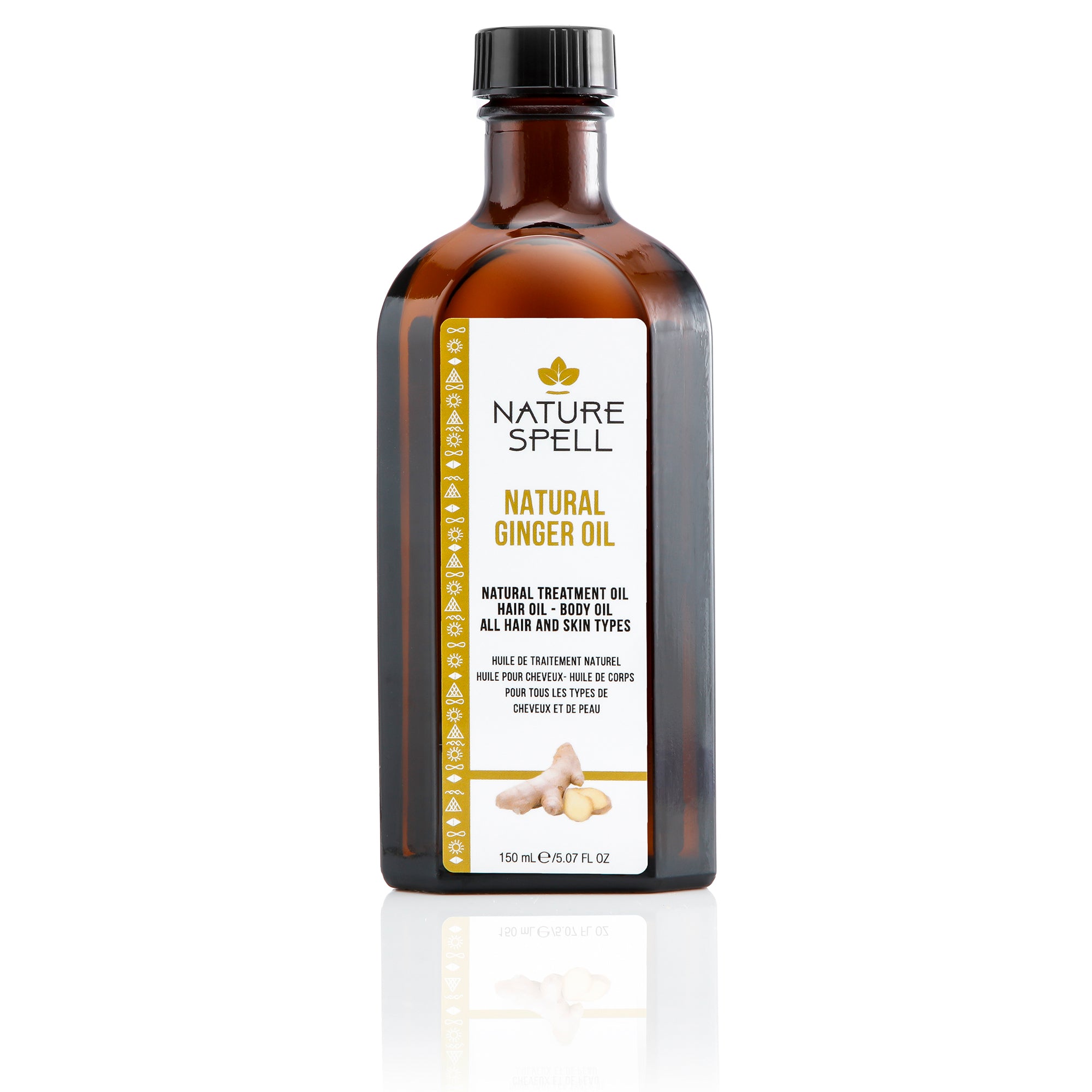 Ginger Oil For Hair & Skin – Nature Spell USA