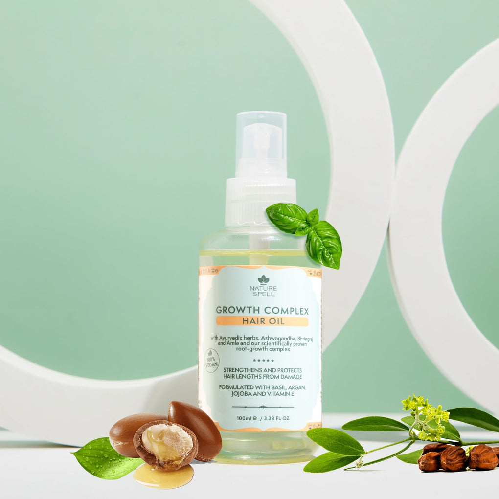 Nature Spell - Ayurvedic Hair Oil for Growth and Nourishment – Nature ...