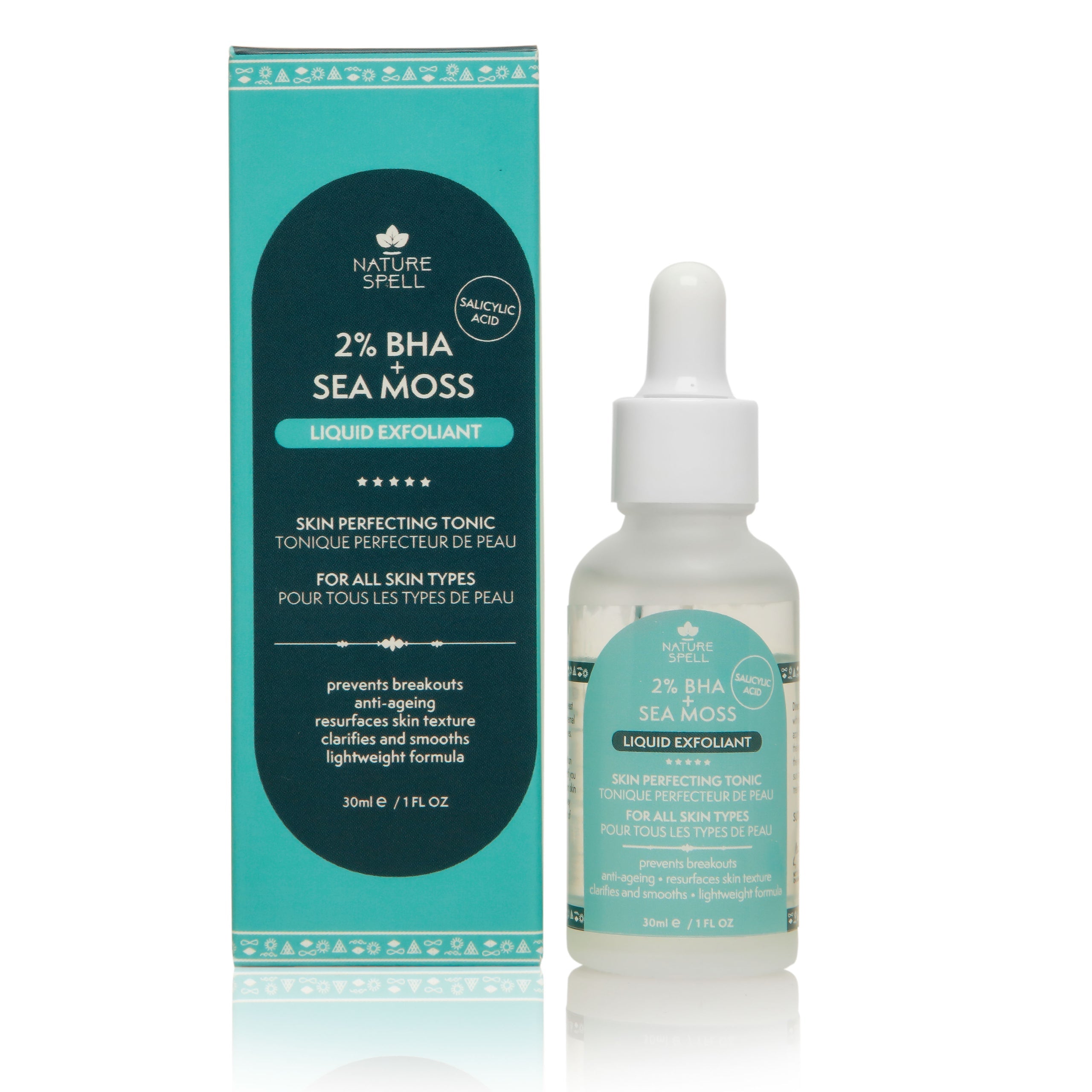 2% BHA + Sea moss Liquid Exfoliant (Salicylic Acid) – Skin Perfecting ...
