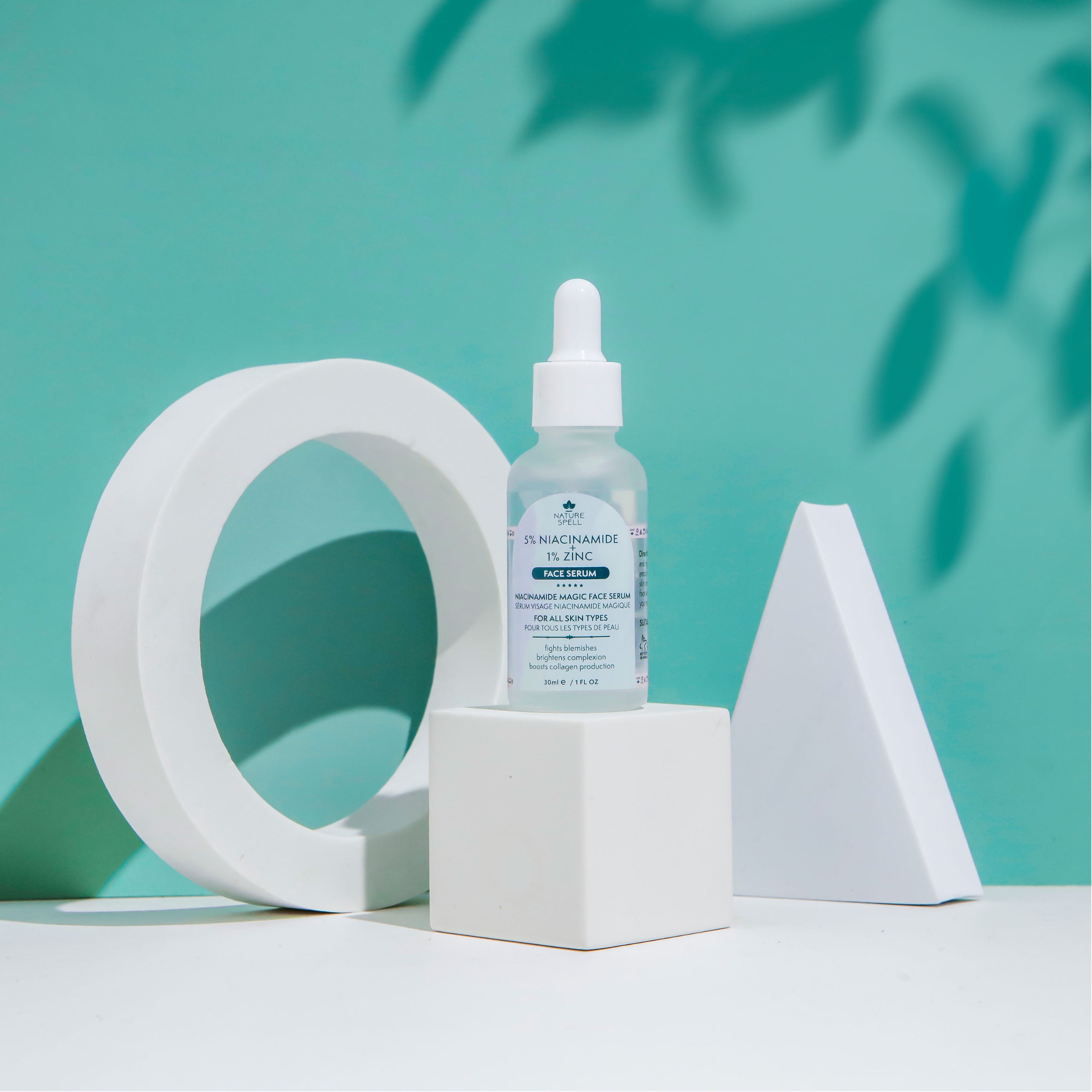 5% Niacinamide + 1% Zinc – Niacinamide Magic Face Serum – Nature Spell USA
